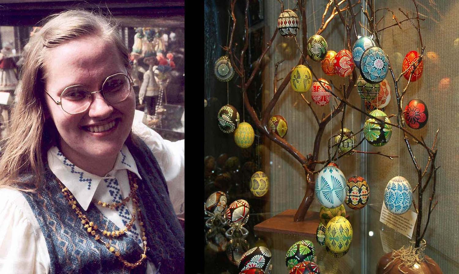 Ramutė Plioplytė (Plioplys) – velykinių kiaušinių margintoja – Bičiulystė